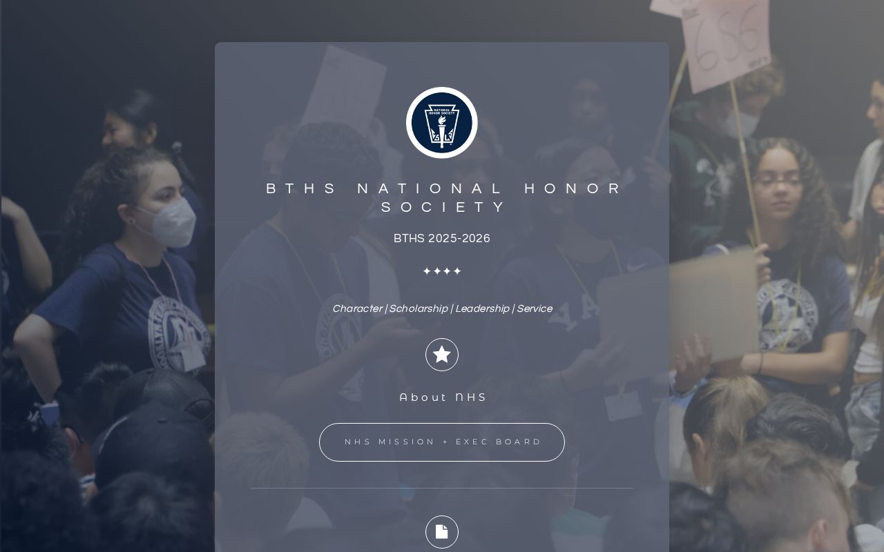 BTHS NHS 2023-2024